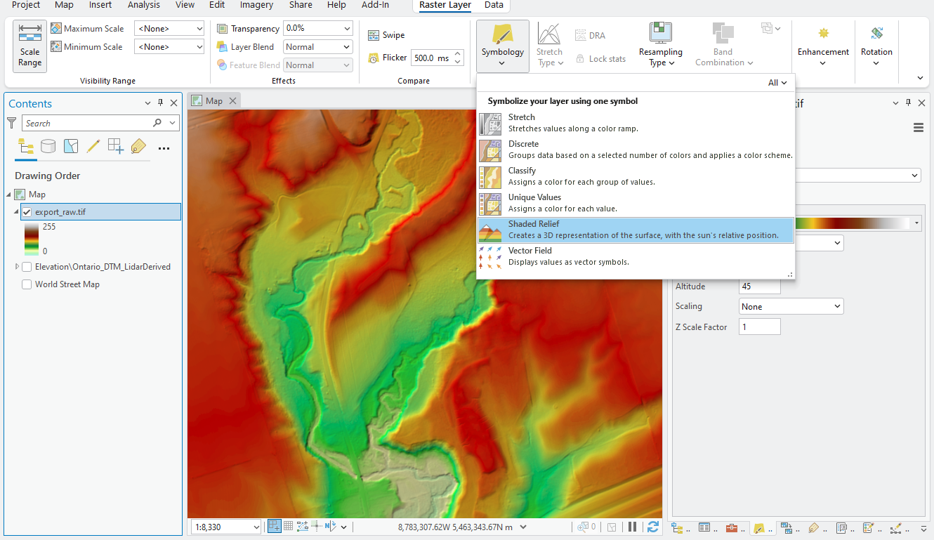 Solved: Extract Lidar raster in format compatible with onl... - Esri Community