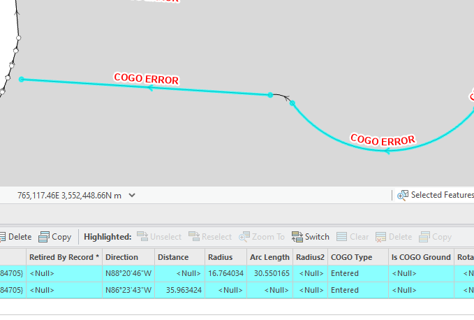 Default COGO labeling expressions - getting COGO E... - Esri Community