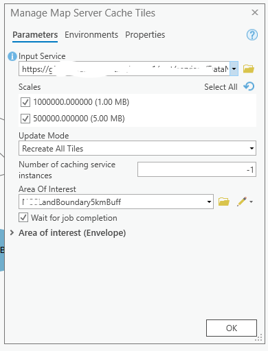 Manage Map Server Cache Tiles tool not loading sca... - Page 2 - Esri Community