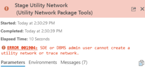 Solved: Purpose of utility network owner database user - Esri Community