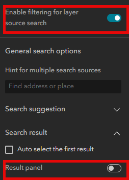 Can Search and List Widgets Work Together? - Esri Community
