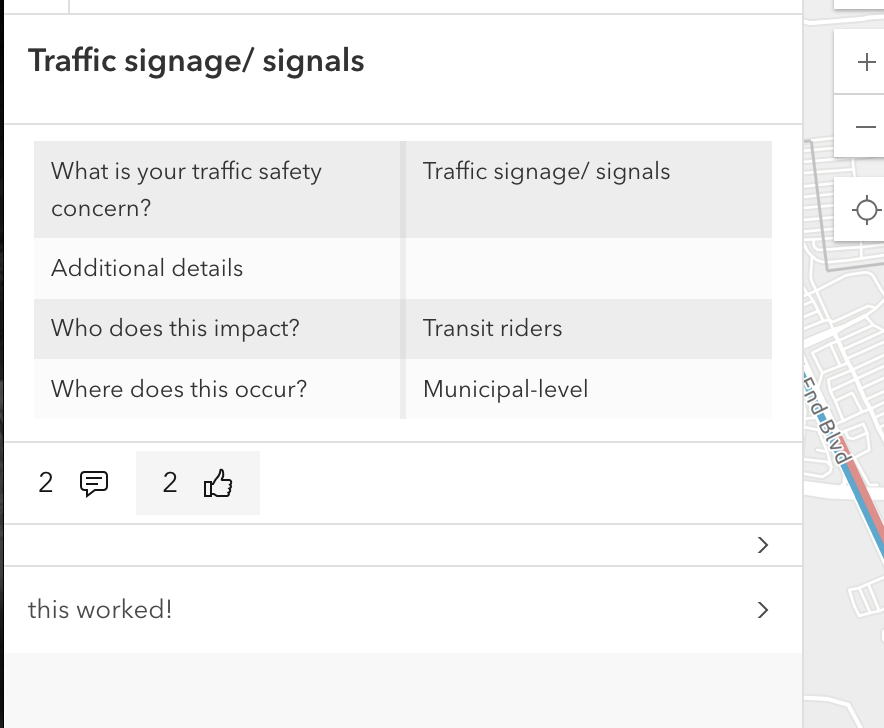 Solved: Reporter Instant App - "Like" option not working - Page 2 - Esri Community