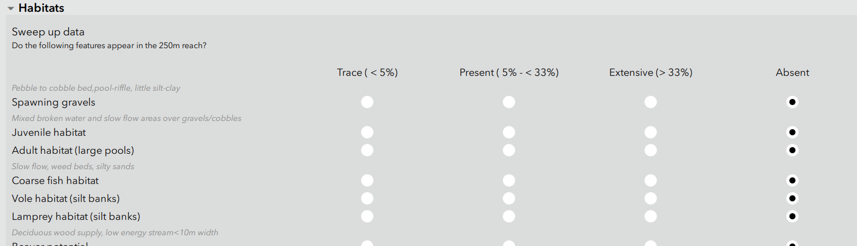 Turn on table banding in a horizontal-compact view - Esri Community