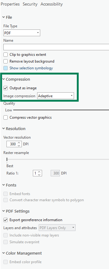 Arc Pro PDF Map Export Inconsistencies - Esri Community