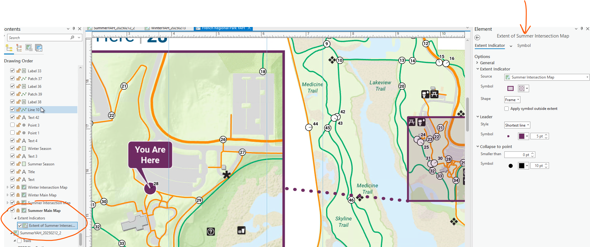 Solved Arcgis Pro Map Series Dynamic Leader Lines For I Esri