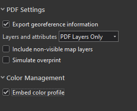 Arc Pro PDF Map Export Inconsistencies - Esri Community