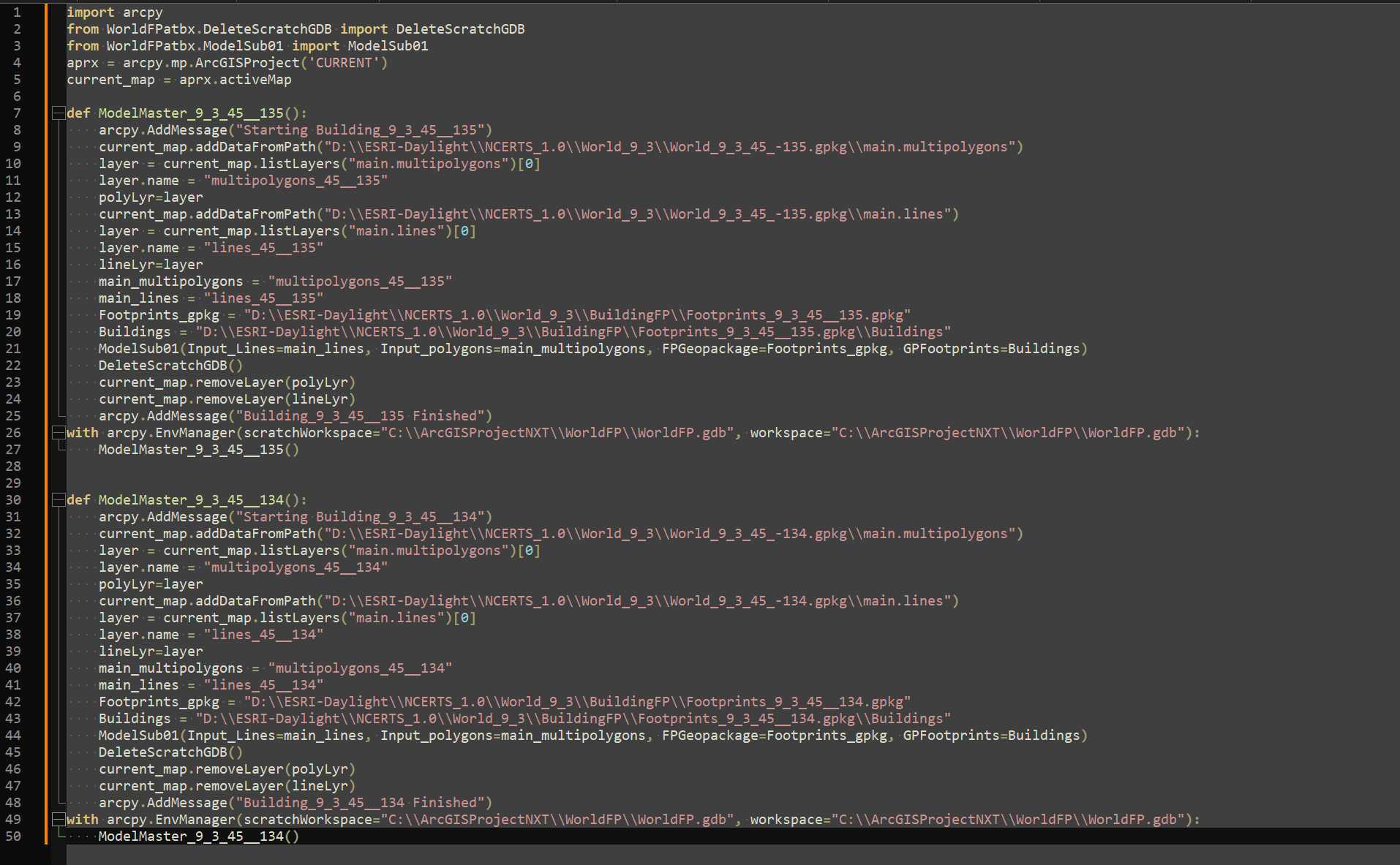 Unexpected script results when adding and removing... - Esri Community