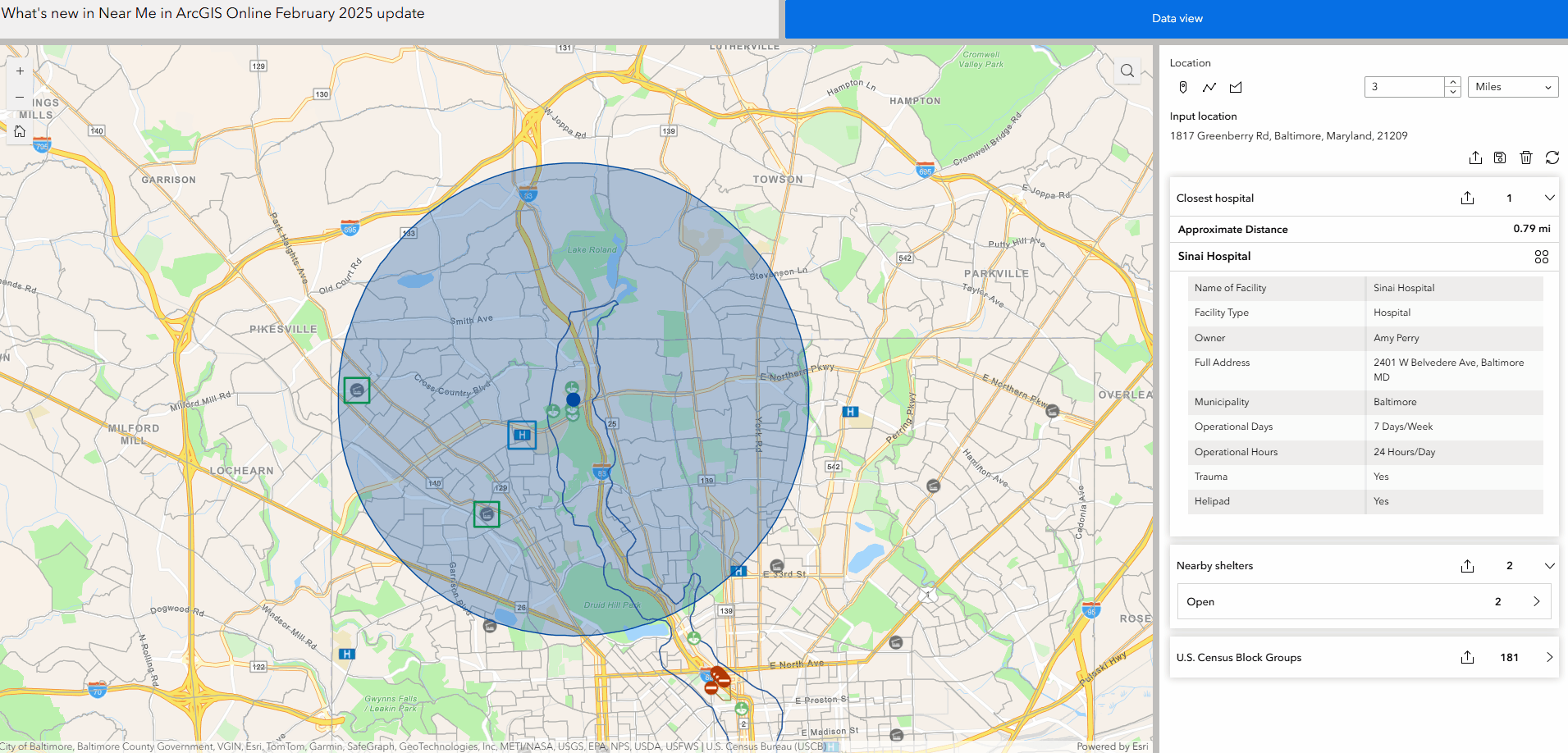 What’s new in Near Me (February 2025) - Esri Community