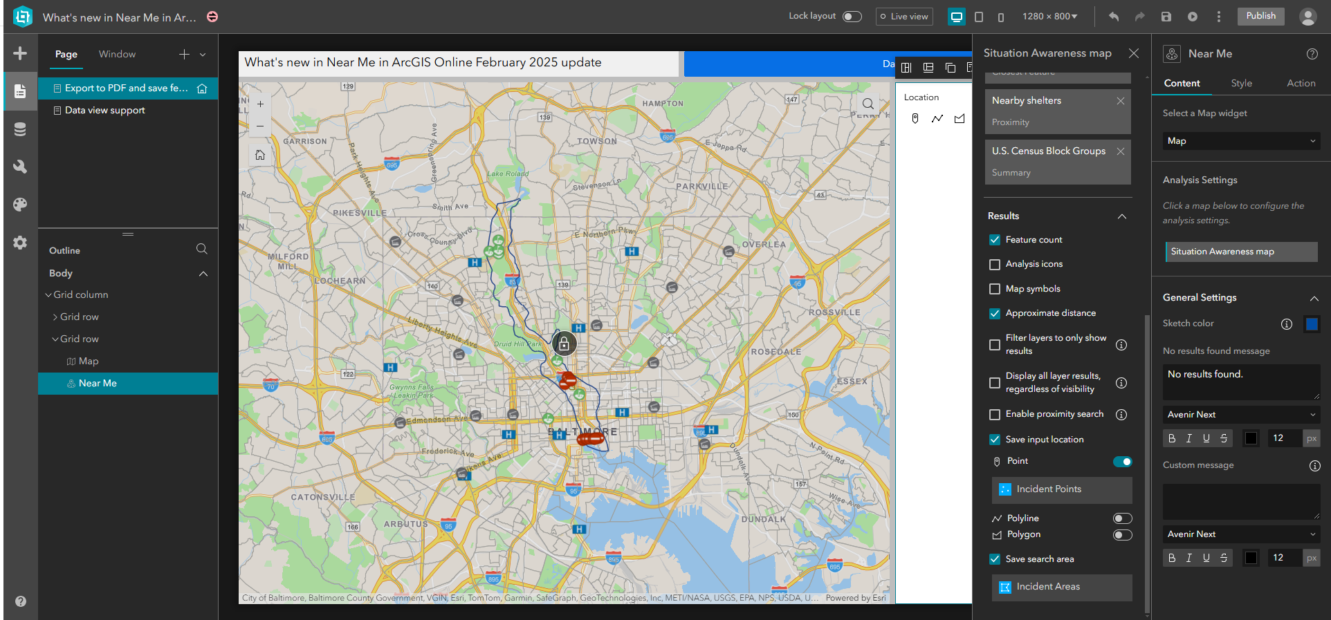What’s new in Near Me (February 2025) - Esri Community
