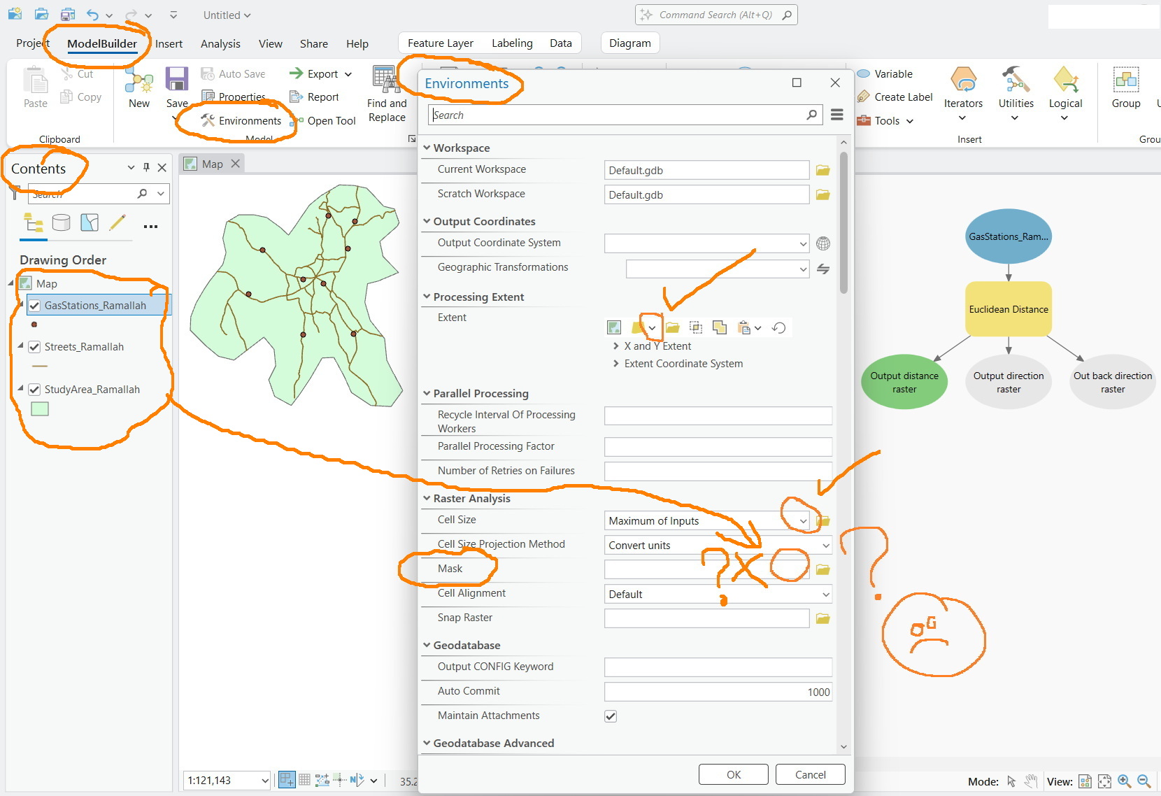 ArcGIS Pro 3.4.2: The “mask” in the “environments”... - Esri Community