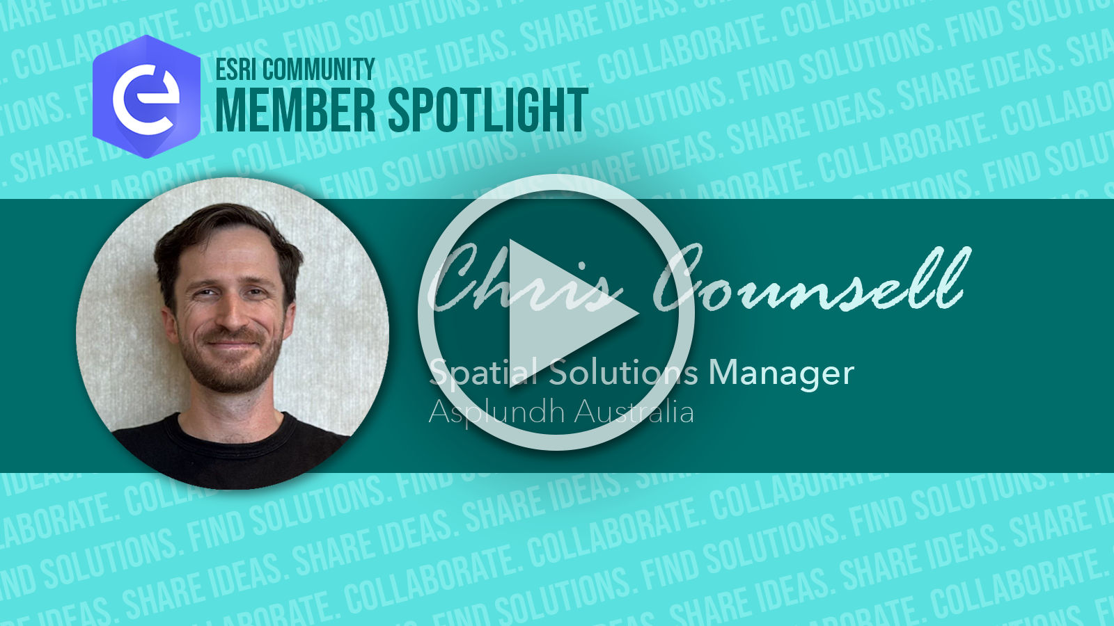 Esri Community Member Spotlight: Christopher Couns... - Esri Community