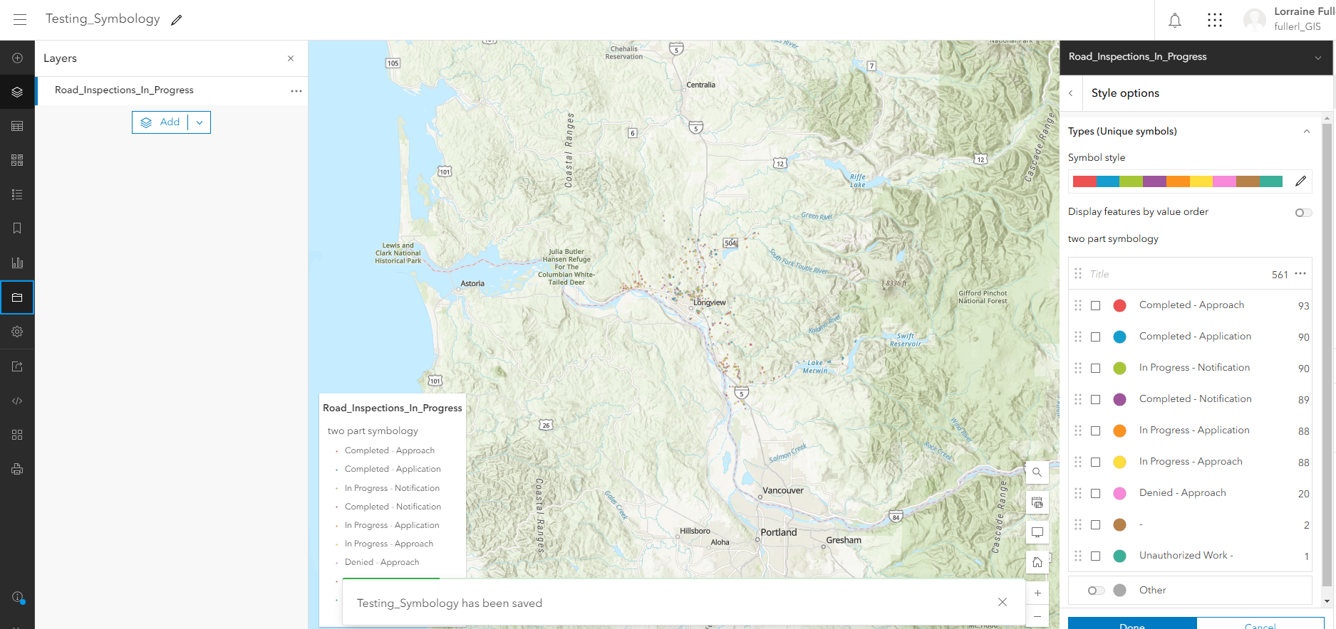 Solved: symbology is no longer working in field maps - Esri Community