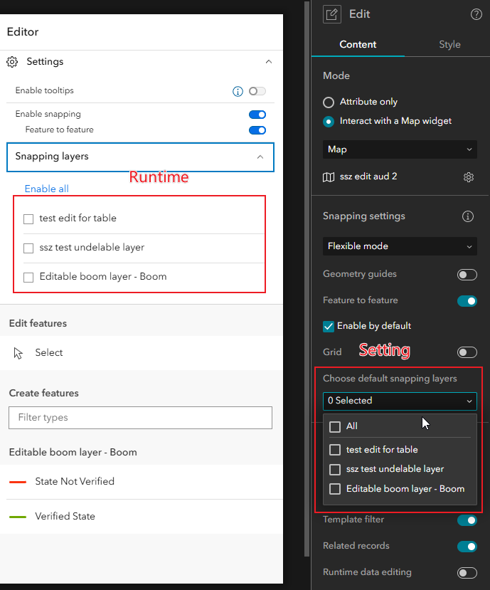 Experience Builder Snapping Layers Missing - Esri Community