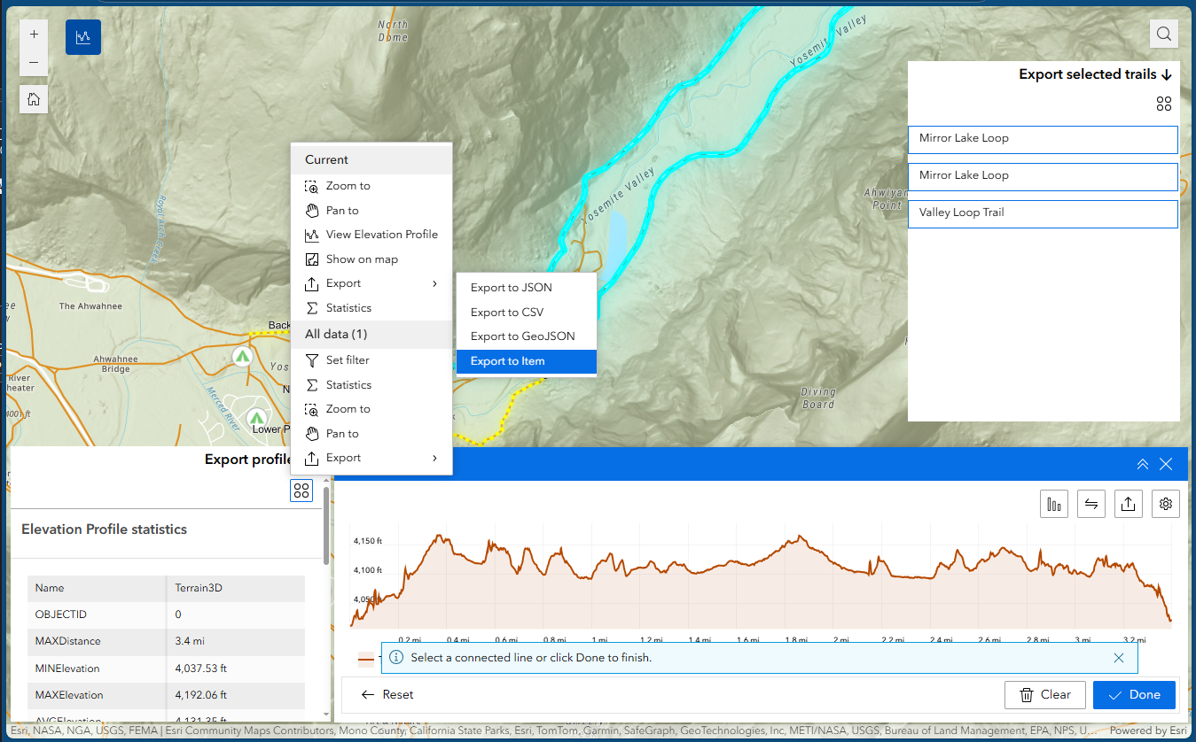 Elevation Profile Widget - Export Elevation Profil... - Esri Community