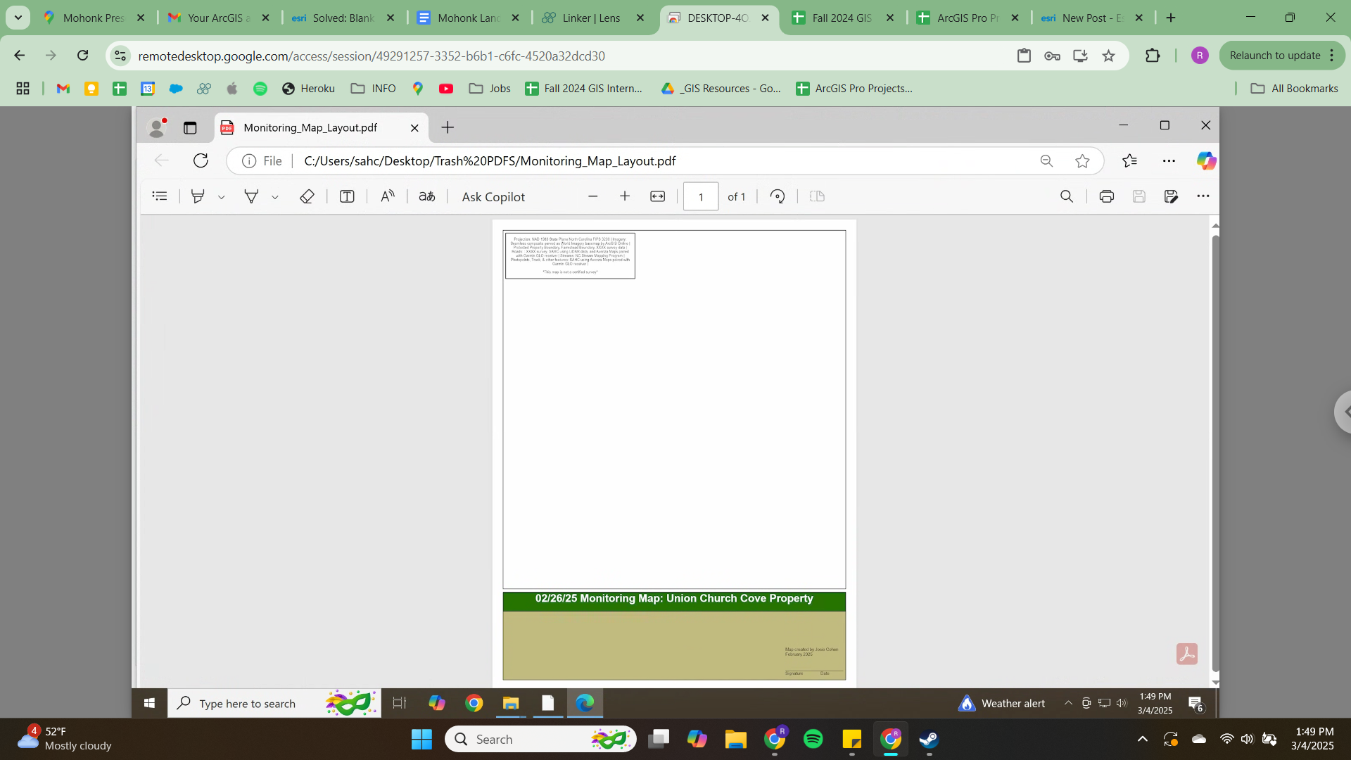 Exporting layouts shows blank Map Frame and legend... - Esri Community