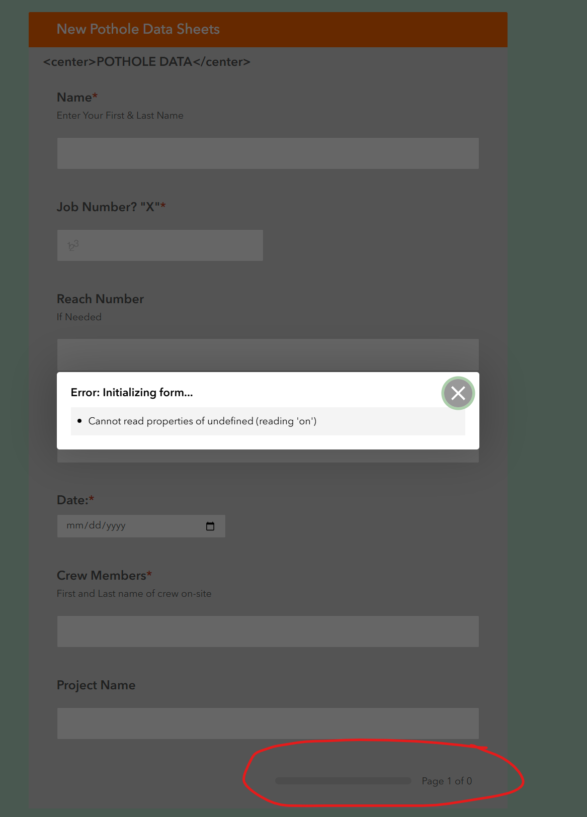 Web Form Not Showing Next Page Button - Esri Community