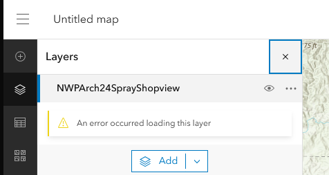 Solved: an error occurred loading this layer in map viewer... - Esri Community