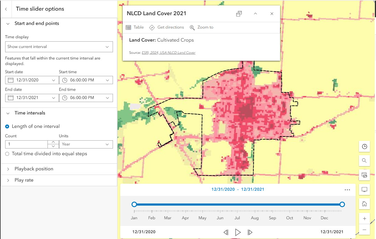 Time Series Map Only Showing Earliest Map in WebAp... - Esri Community