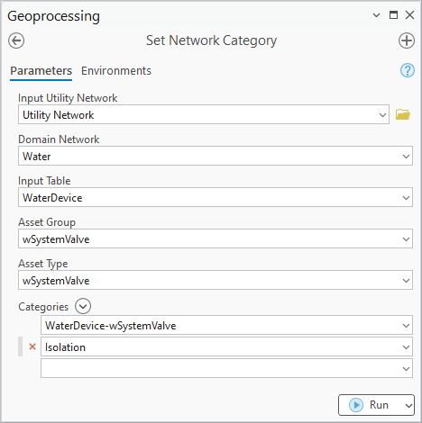 Pressure Network - Basic Configuration