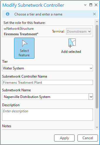 Pressure Network - Basic Configuration