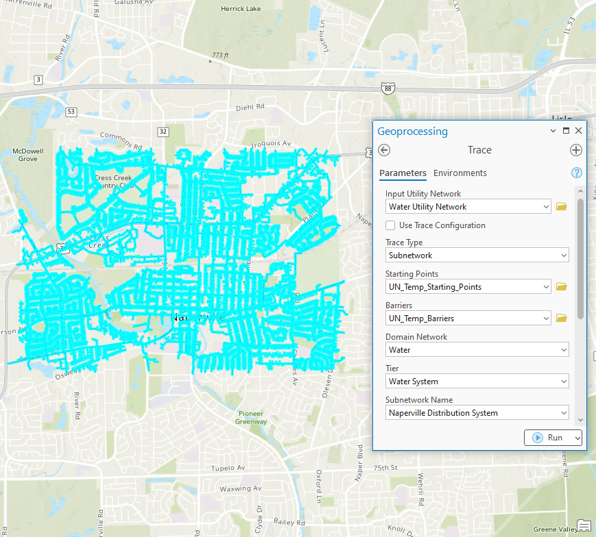 Pressure Network - Basic Configuration