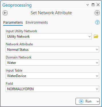 Pressure Network - Basic Configuration
