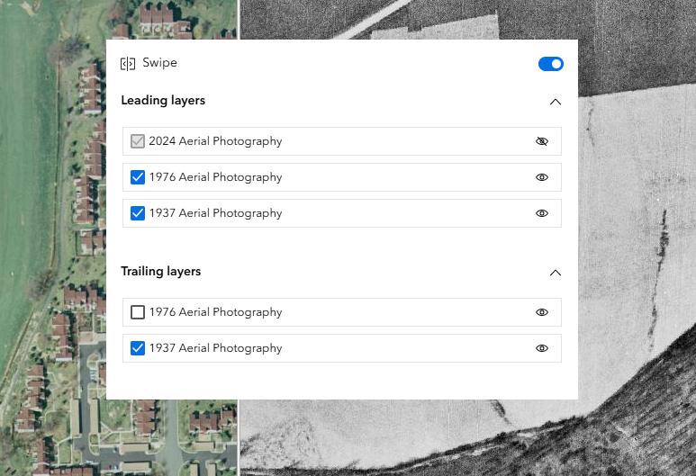 Solved: Map zoom, swipe widget - Esri Community