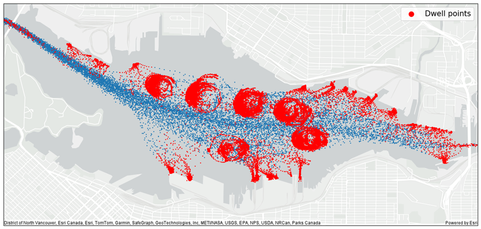 Analyzing GPS data with GeoAnalytics for Fabric Tr... - Esri Community