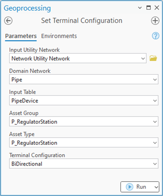 Pressure Networks - Advanced Configuration