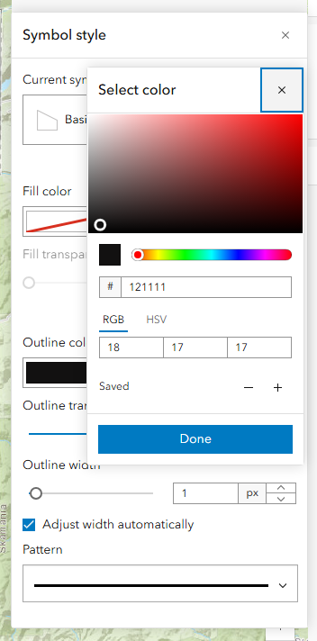 New Map Viewer Symbology Add A Simple Color Selec Esri Community