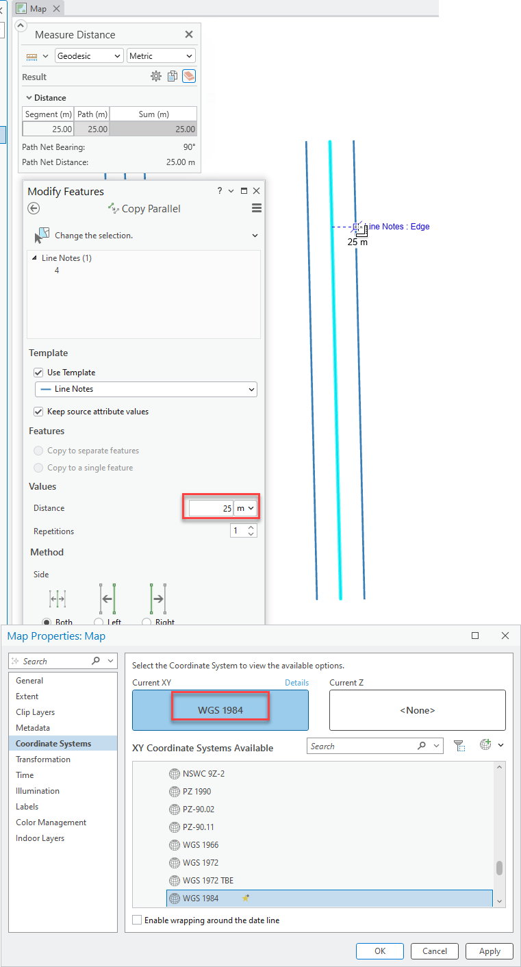 create a line, planar vs geodesic confusion - Esri Community