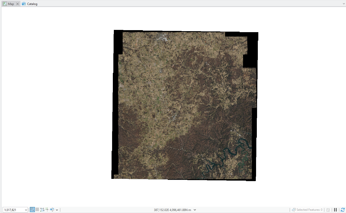 Solved: Clipping Large Raster to Polygon Issue - Esri Community