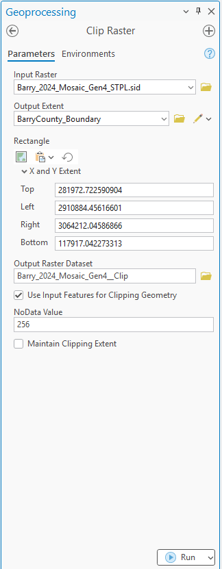 Solved: Clipping Large Raster to Polygon Issue - Esri Community