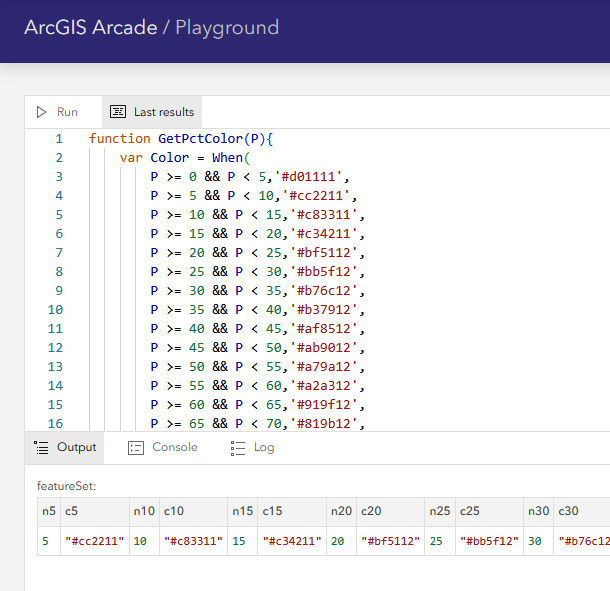 Solved: Minor issue with arcade script that I typically do... - Esri Community