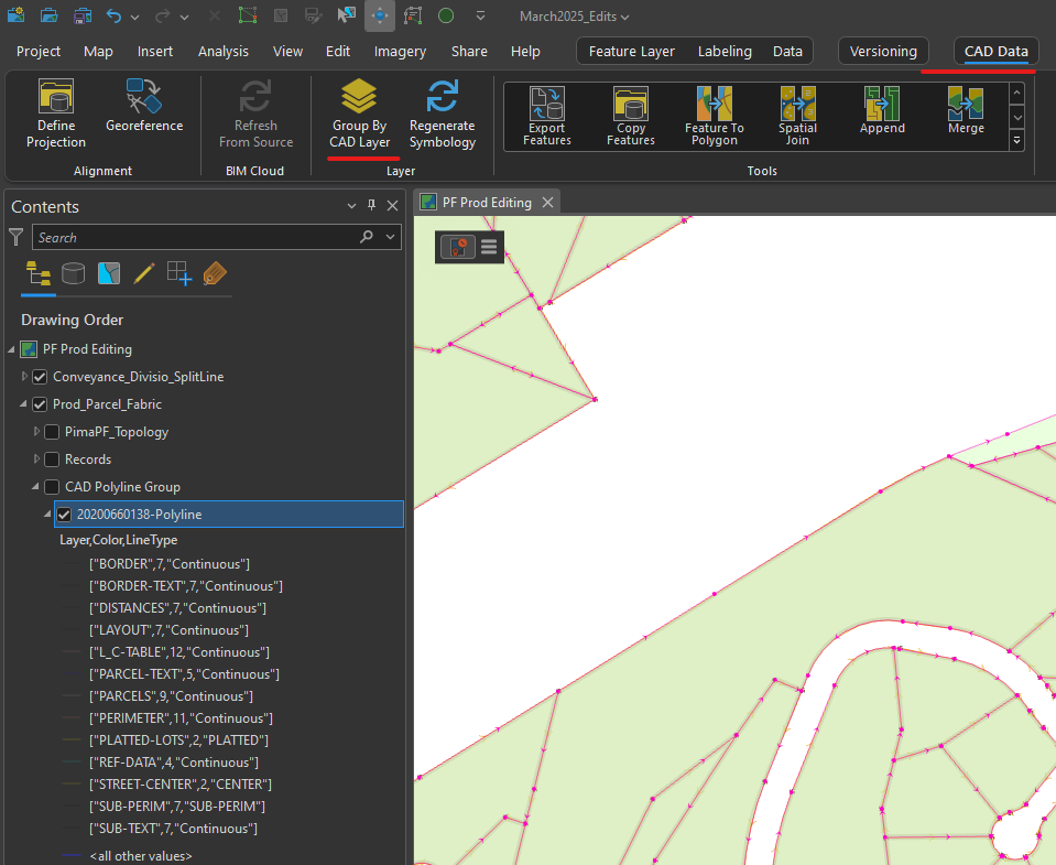 Transform CAD Layers in ArcGIS Pro - Esri Community