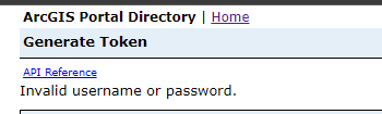 Solved: Unable to Generate Tokens using SAML enterprise ac... - Page 2 - Esri Community