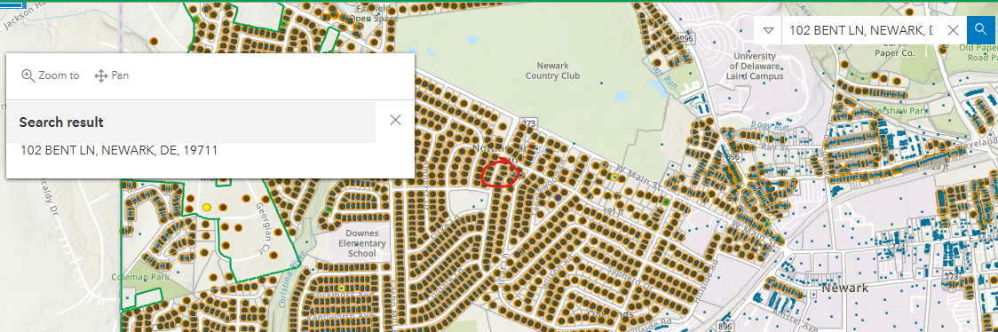 Ability to format the search marker - Esri Community