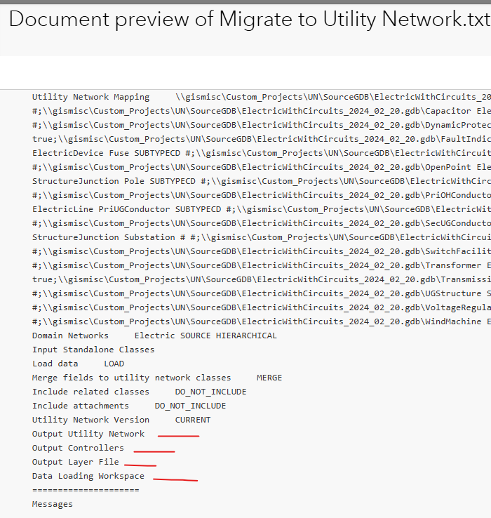 Solved Error With Utility Network Migration Toolset Esri Community