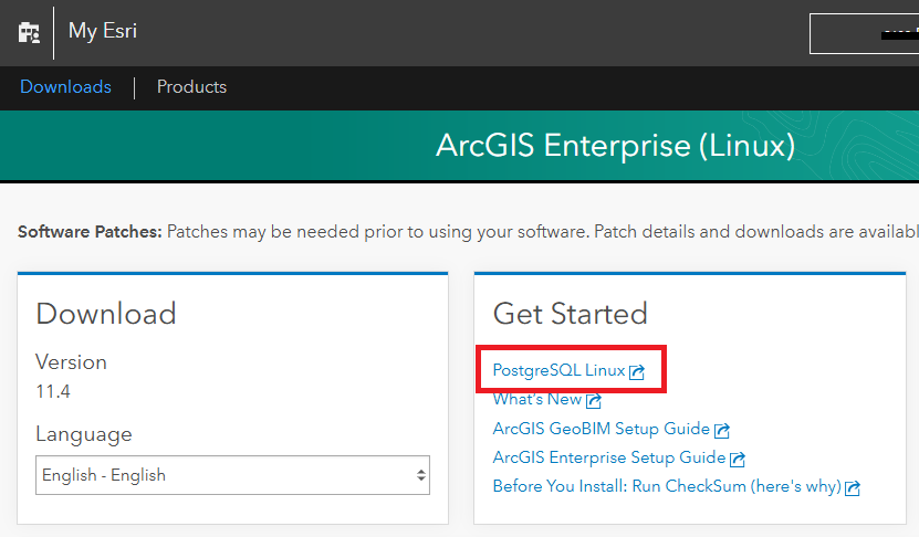 Solved Postgresql Installer For Linux No Longer Available Esri Community