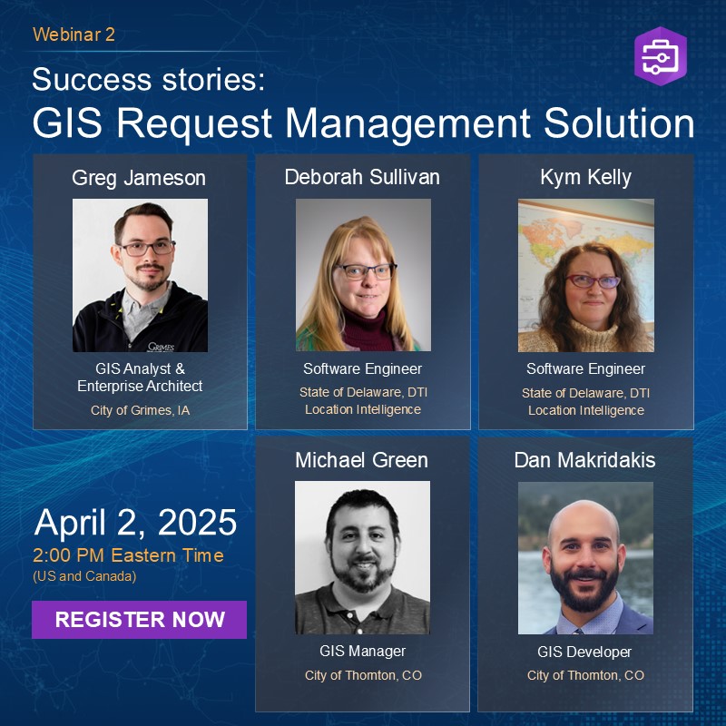 Registration is open for Success stories GIS Reque... - Esri Community