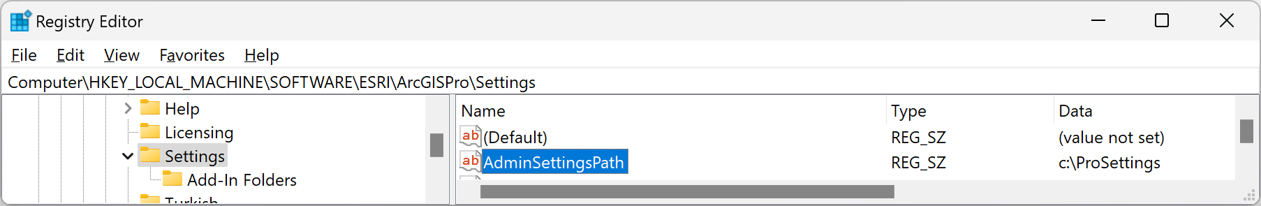 comment avoir une configuration par défault aprés ... - Esri Community