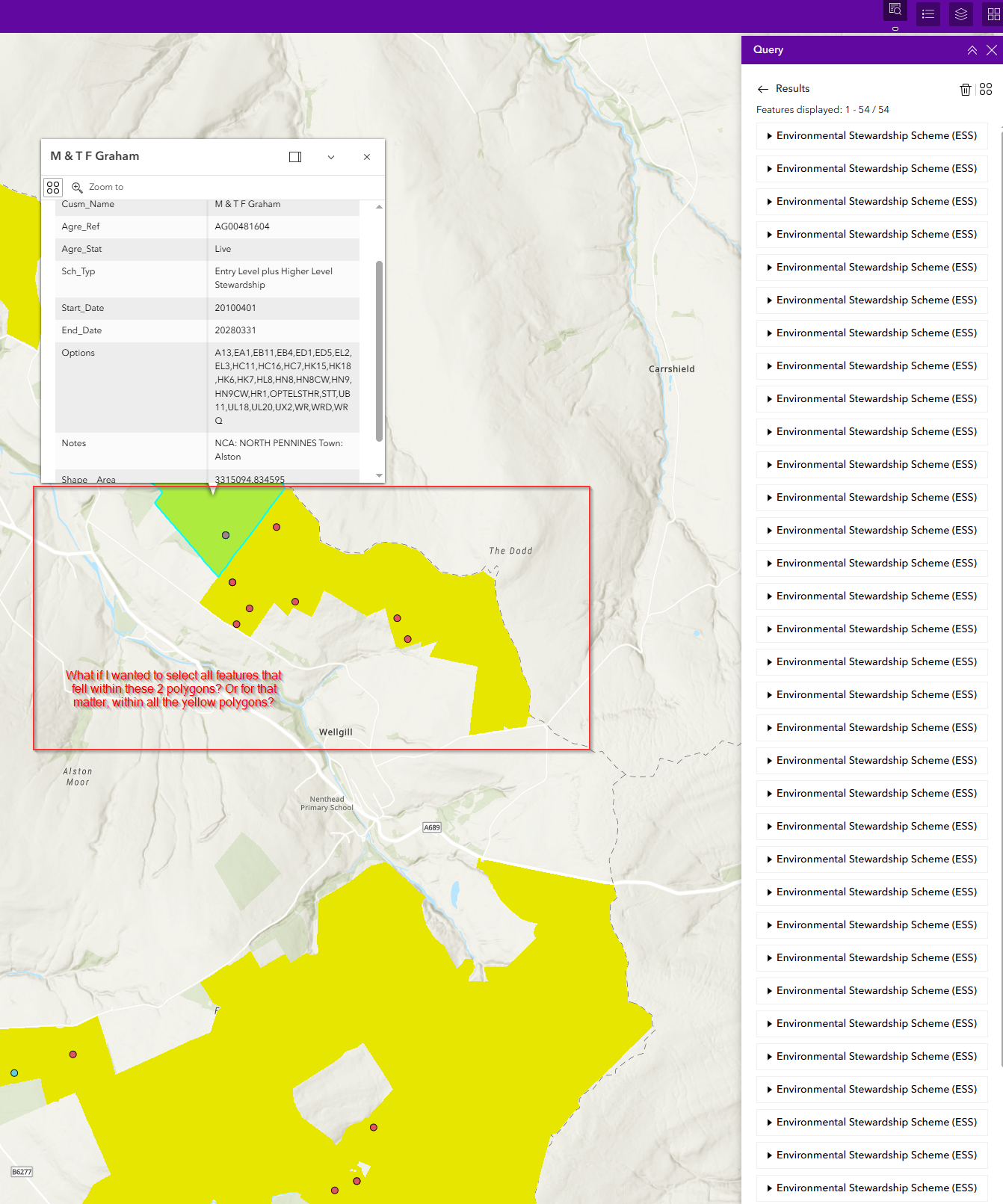 Solved: EB Query Widget Spatial Filter, show all features ... - Esri Community