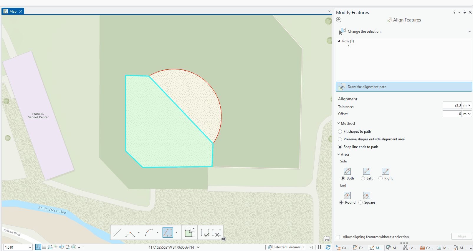 The align features tool and CAD data - Esri Community