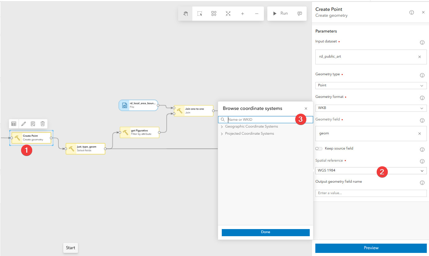 Solved Create Geometry Issue Location Not Correct All P Esri Community