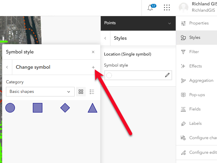 How to upload a style to ArcGIS Online, to be used... - Esri Community