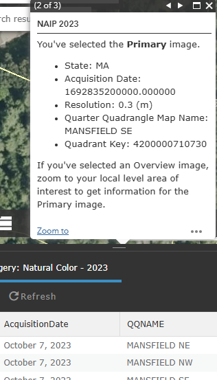 Solved: USA NAIP Imagery - Acquisition Date displays as a ... - Esri ...