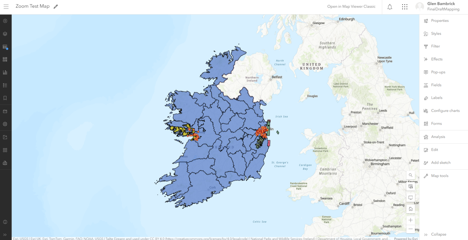 Update ArcGIS Online WebMap Extent Based on Polygo... - Esri Community