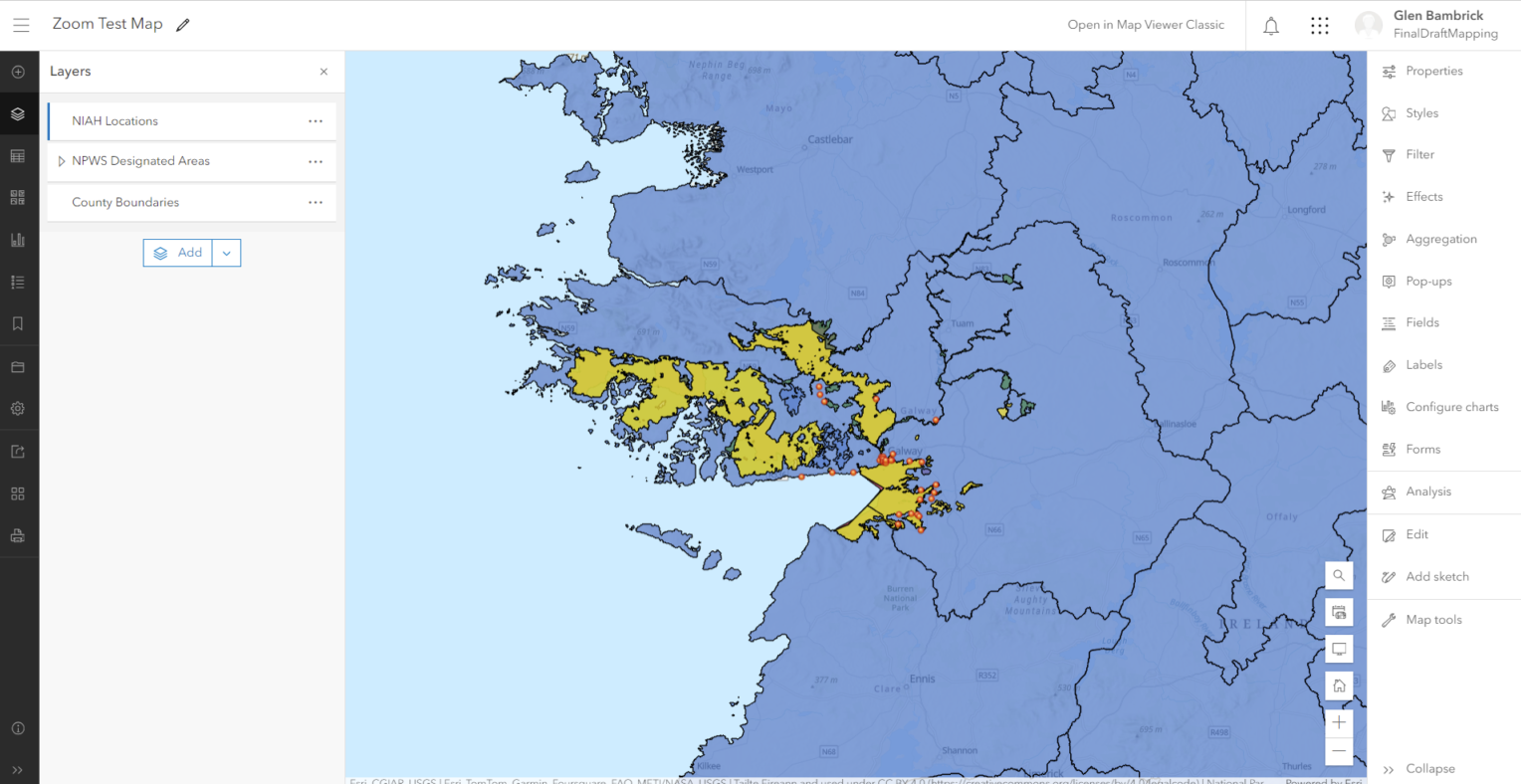 Update ArcGIS Online WebMap Extent Based on Polygo... - Esri Community