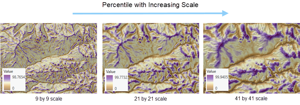 Analyze terrain with the new Multiscale Surface tools