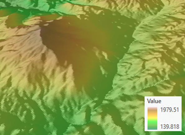 Analyze terrain with the new Multiscale Surface tools